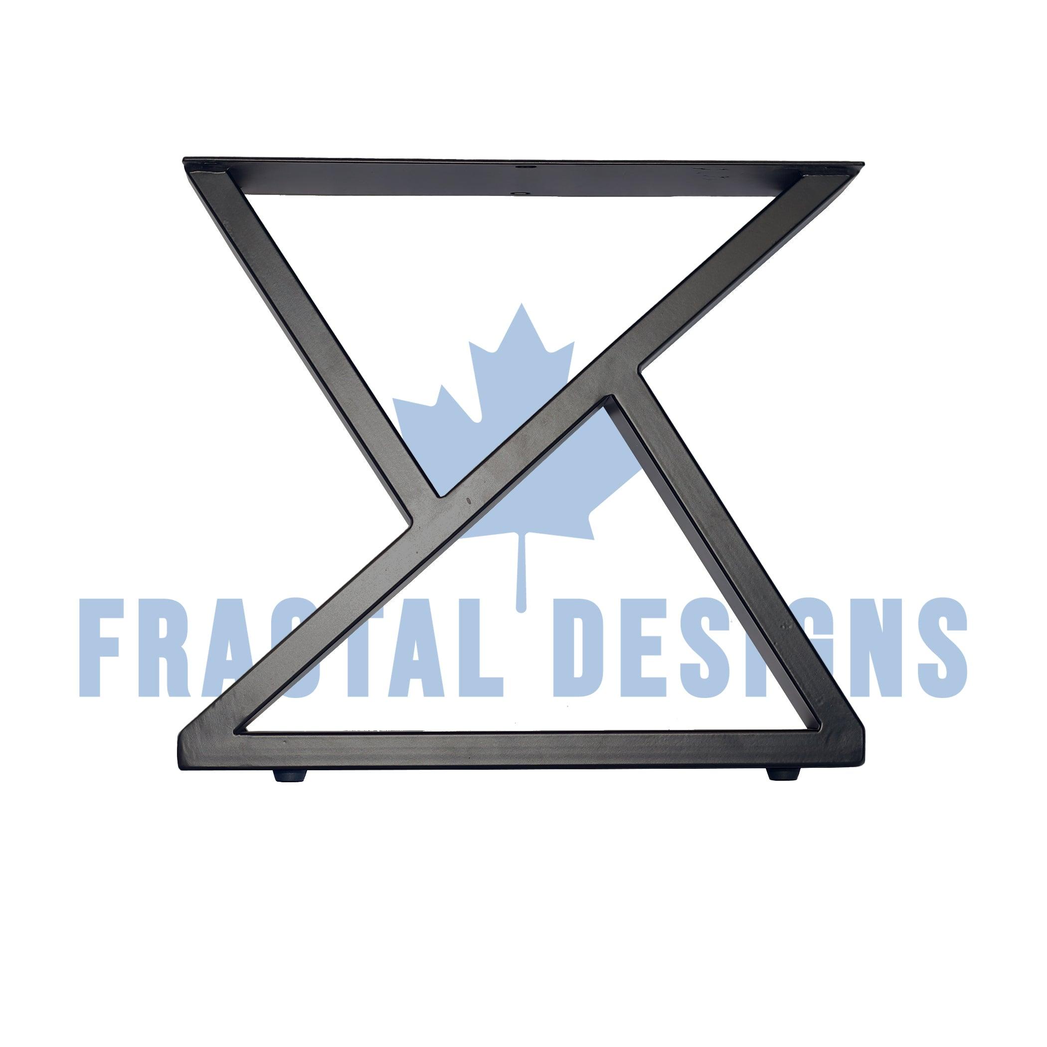 16” Z Shape Furniture Legs - 18" Wide, 1 Pair — Fractal Designs Inc