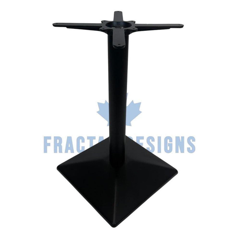 28” Square Bistro Table Base, 1 Piece — Fractal Designs Inc