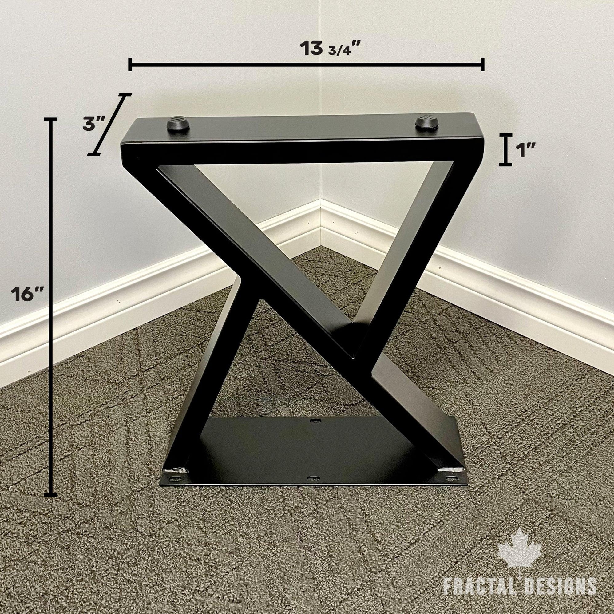 16" Table Legs (Bench, Coffee table, ETC) — Fractal Designs Inc