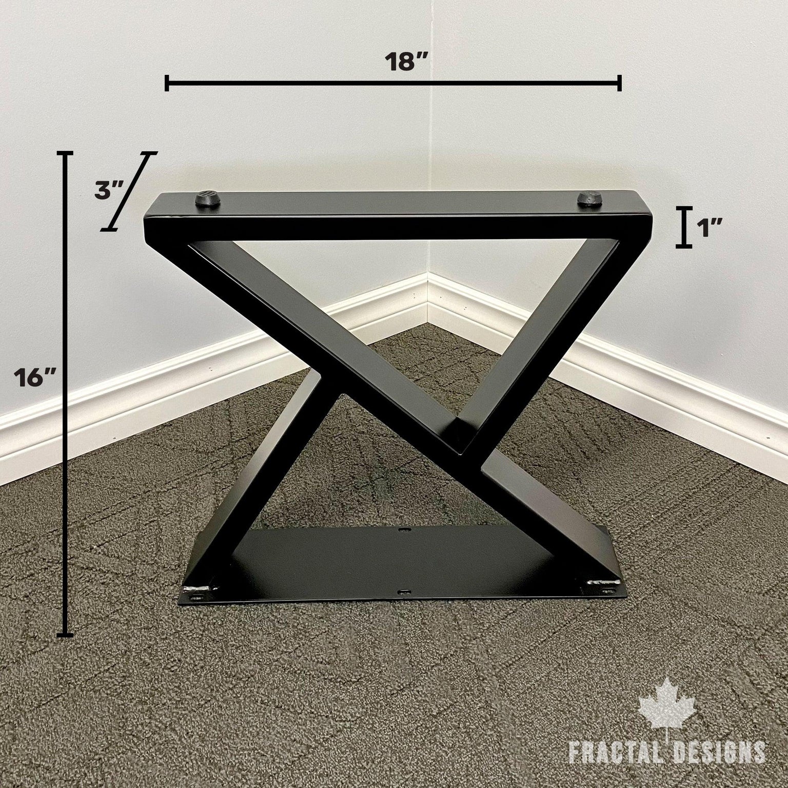 16" Table Legs (Bench, Coffee table, ETC) — Fractal Designs Inc
