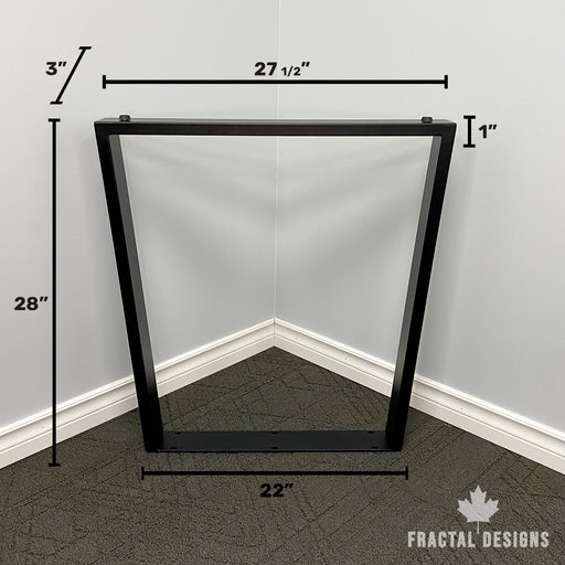 28" Table Legs (Dining Table, Desk, ETC) — Fractal Designs Inc